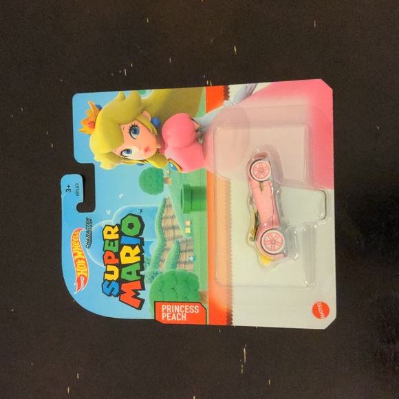 Mattel | Toys | Hot Wheels Character Cars Super Mario Princess Peach ...